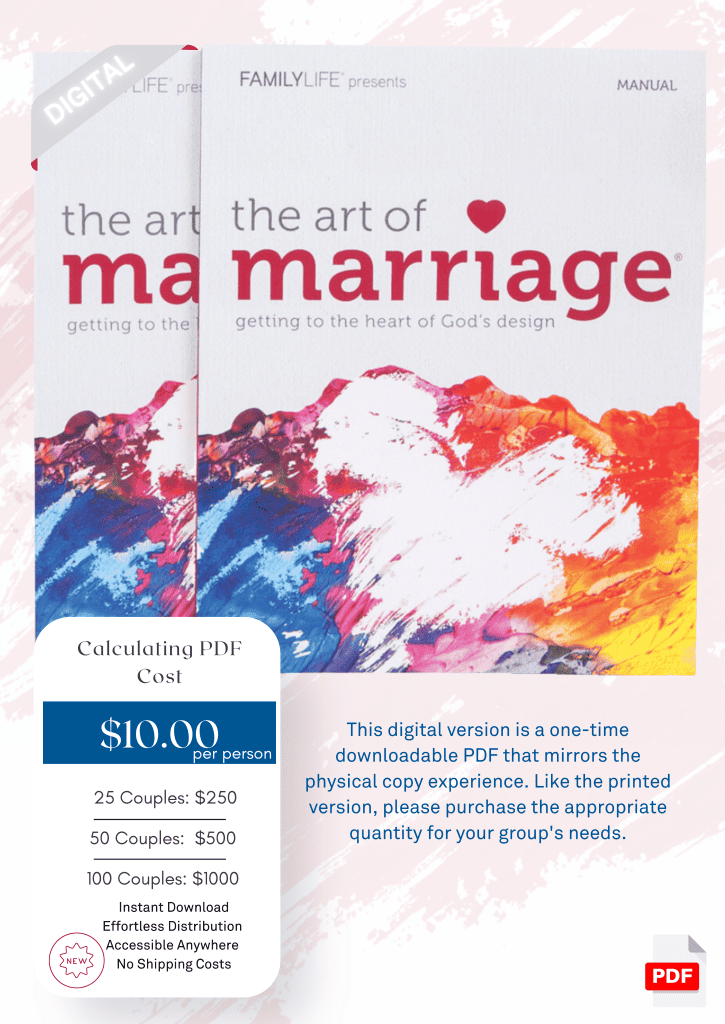 The Art of Marriage ®️ Video Event - Digital Workbooks - FamilyLife Store