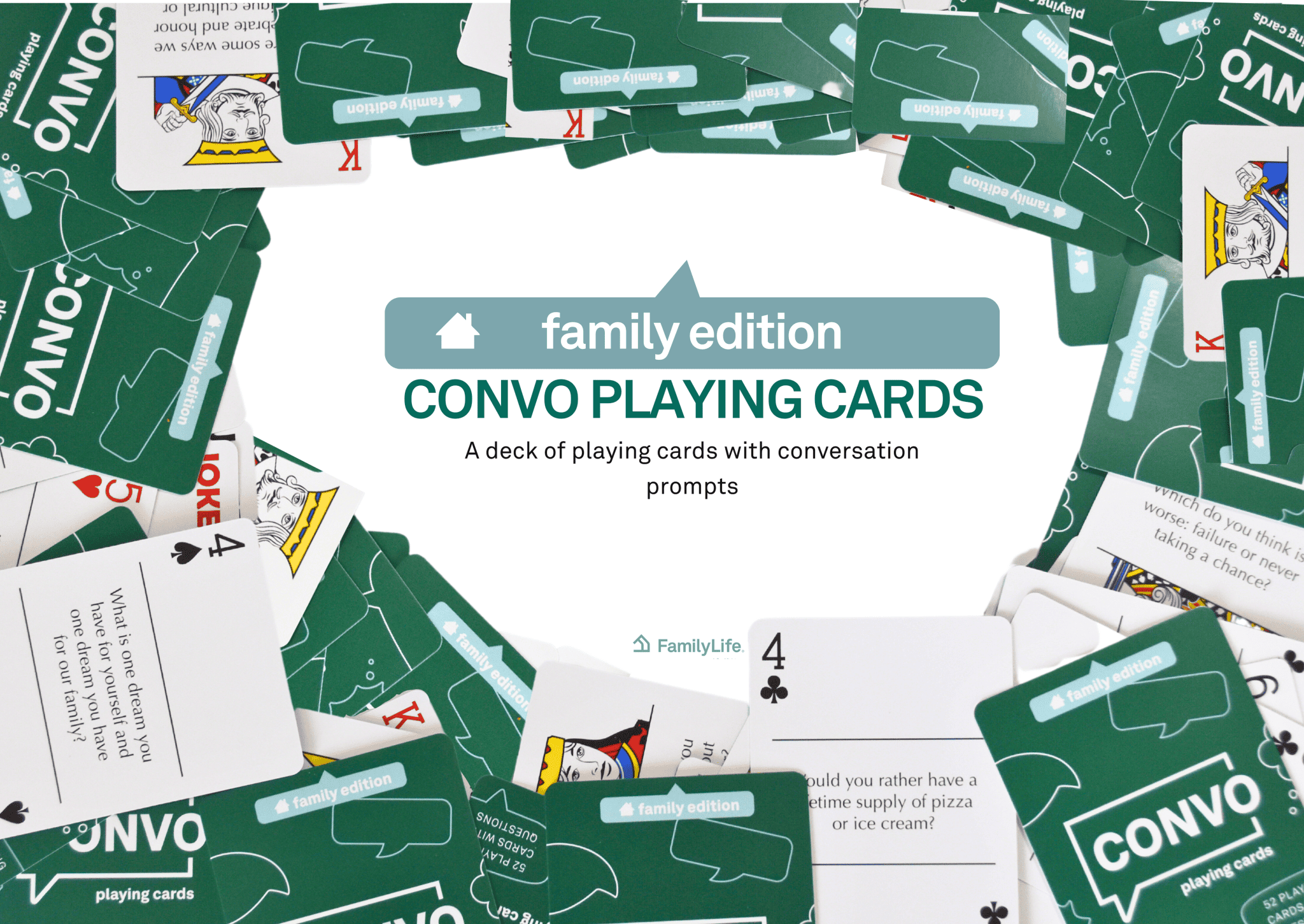 Convo Playing Cards - Family Edition - FamilyLife Store