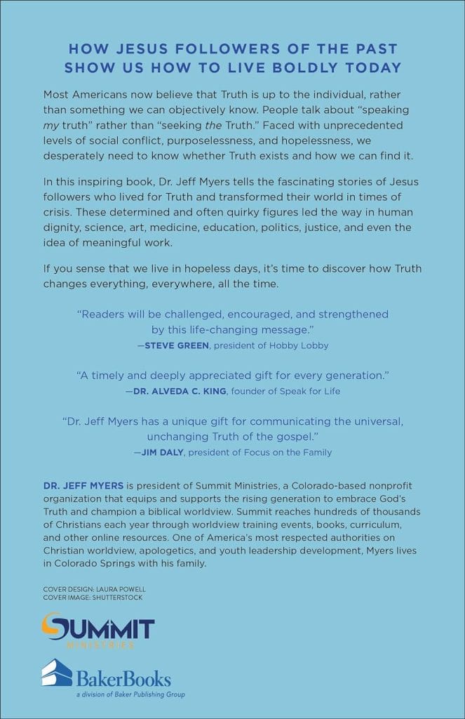 Truth Changes Everything: How People of Faith Can Transform the World ...