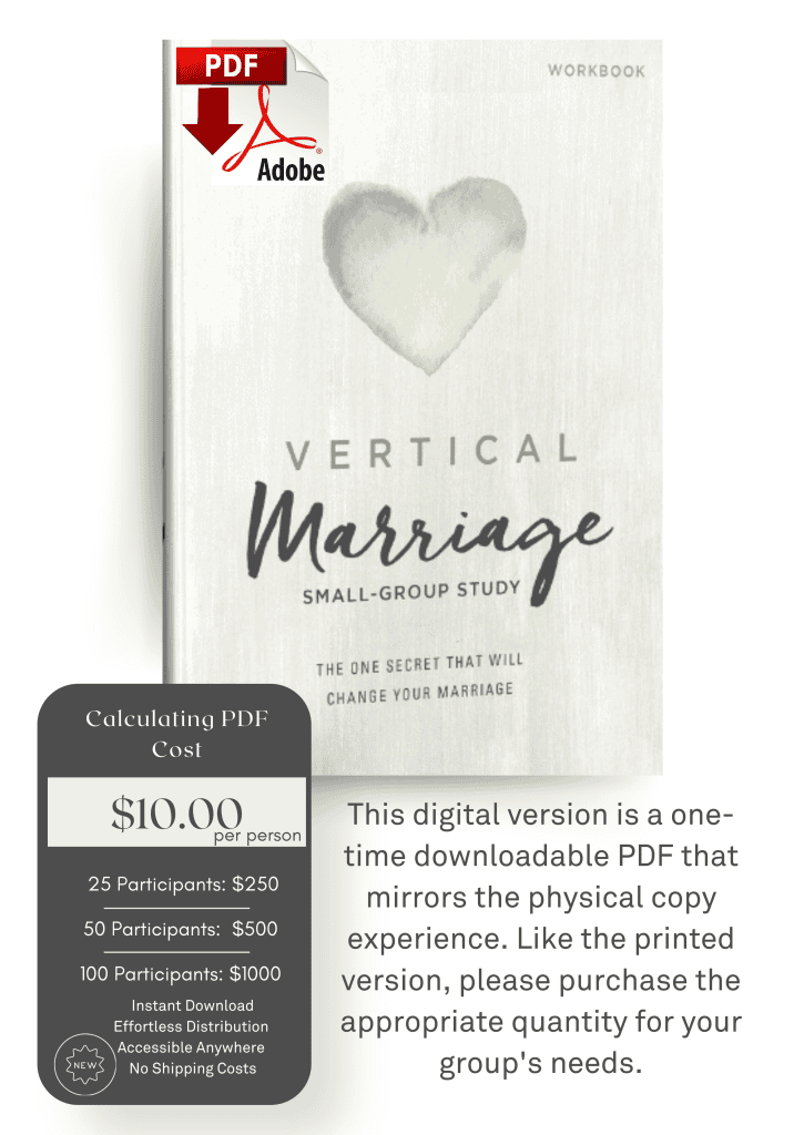 Vertical Marriage Small Group Workbook (Digital) - FamilyLife Store