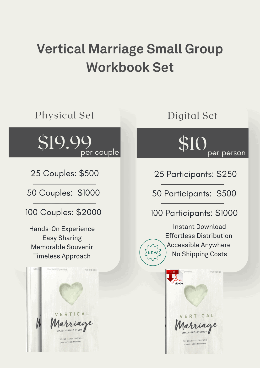 Vertical Marriage Small Group Workbook (Digital) - FamilyLife Store