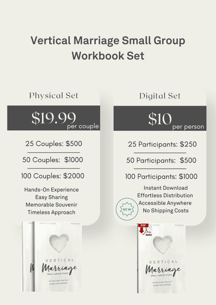 Vertical Marriage Small Group Workbook (Digital) - FamilyLife Store